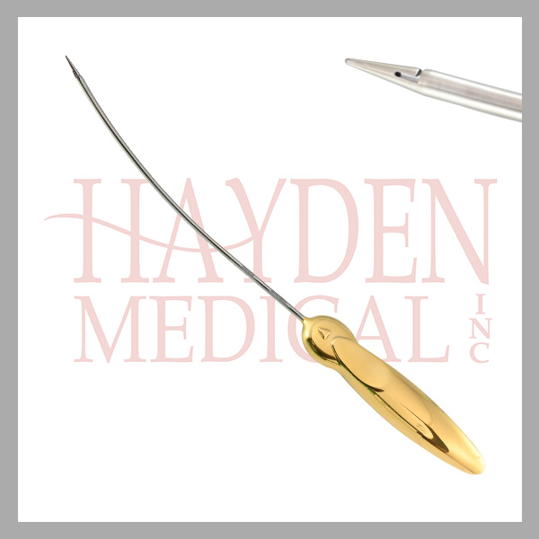 Subfascial Helical needle, Type III | Hayden Medical